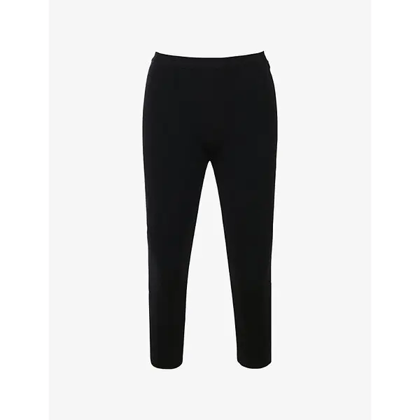 House Of Cb The Capri Classic Woven Bandage Trousers L - Black