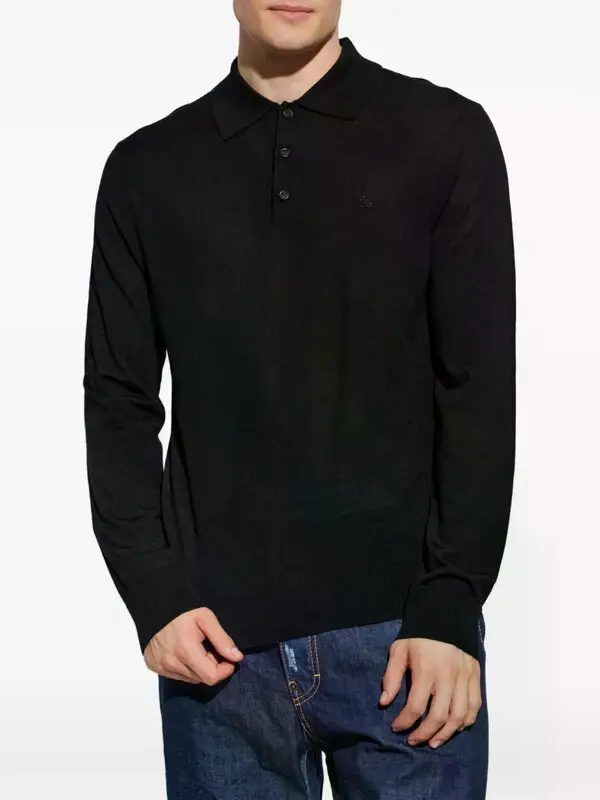 Dsquared2 Button-down Polo-collar Sweater