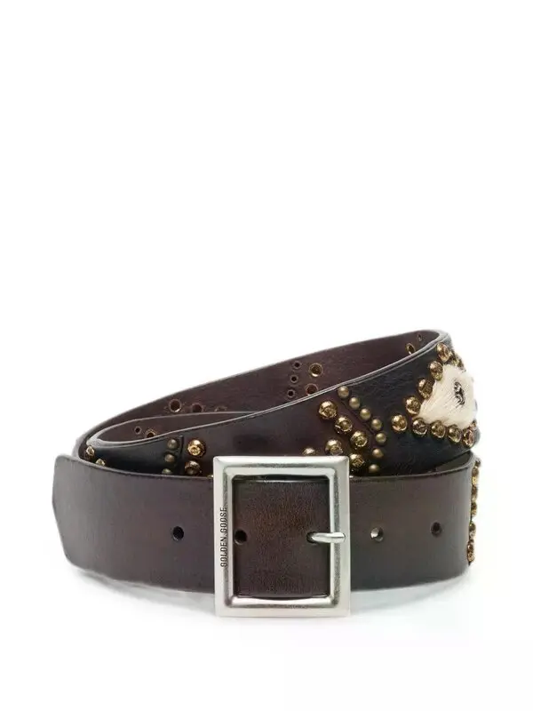 GOLDEN GOOSE Sierra Belt - Brown