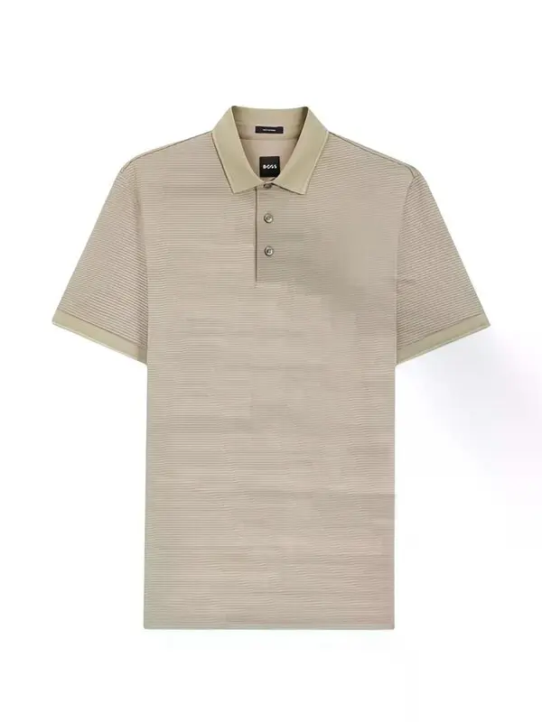 BOSS Striped Polo Shirt