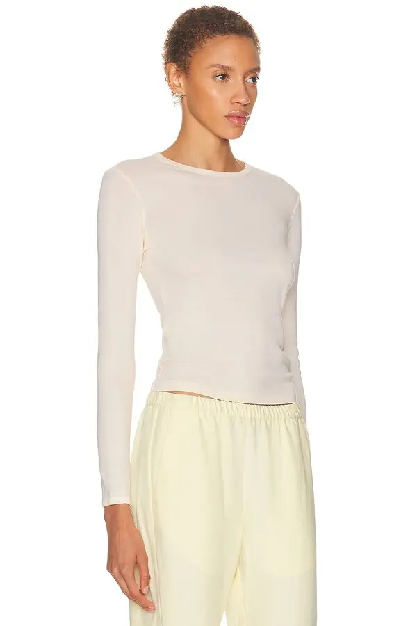 Enza Costa Ribbed Jersey Tank Top