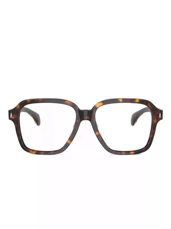 Moncler Geometric Frame Glasses