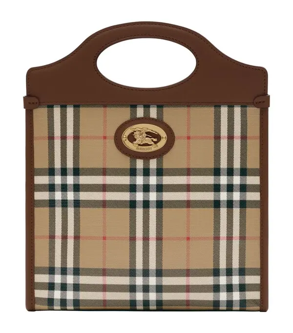 Burberry Mini Canvas Pocket Bag - Beige
