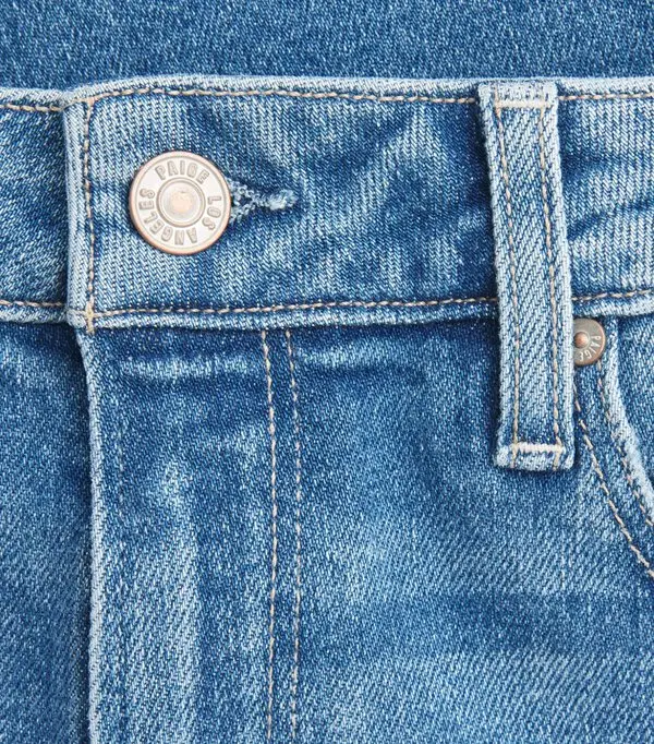 Paige Mason Ankle Mid-rise Straight Jeans
