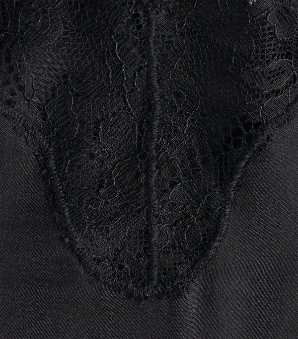 ANINE BING Silk-blend Mael Cami Top