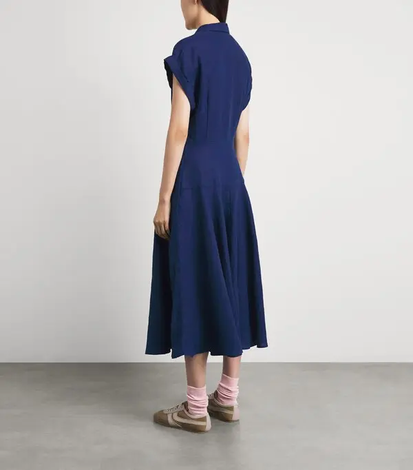 Polo Ralph Lauren Linen Shirt Dress - Blue