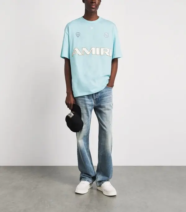 Amiri Cotton Sport 94 T-shirt - Blue
