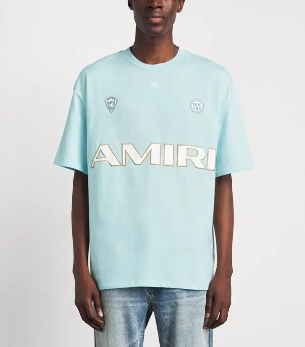 Amiri Cotton Sport 94 T-shirt - Blue