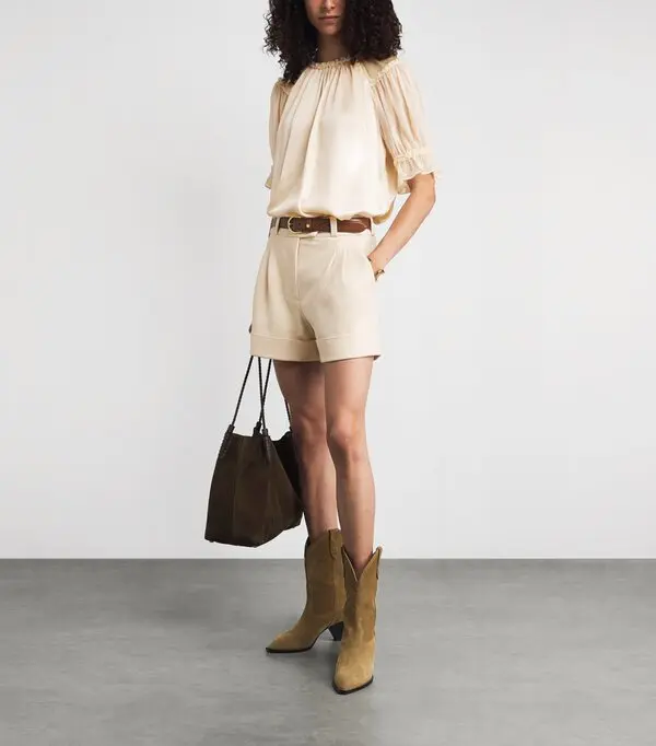 Ulla Johnson Silk Alina Blouse - Ivory