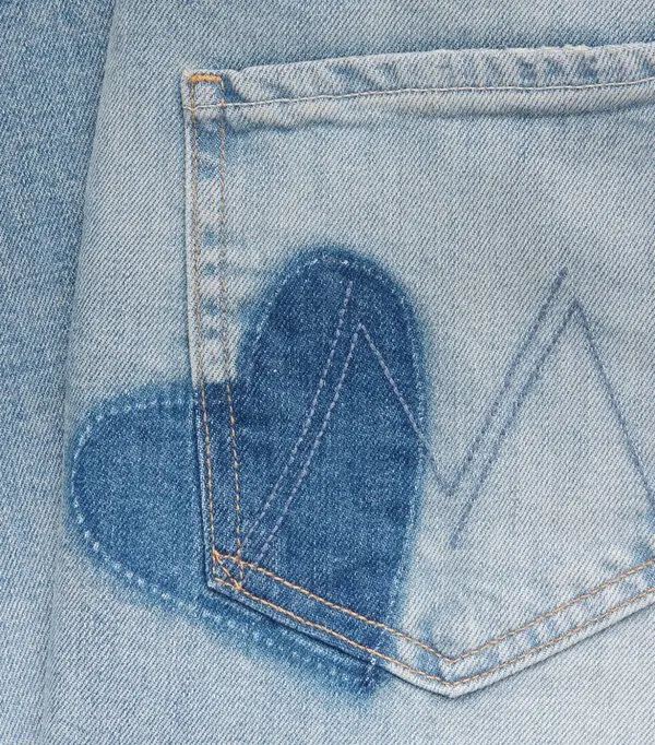 MOTHER The Zip Rambler Skimp Mid-rise Jeans
