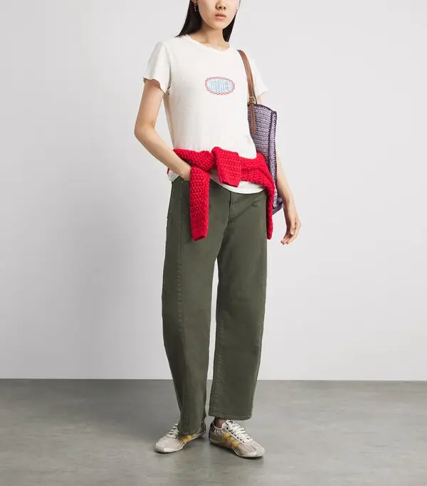 MOTHER The Half-pipe Wide-leg Jeans