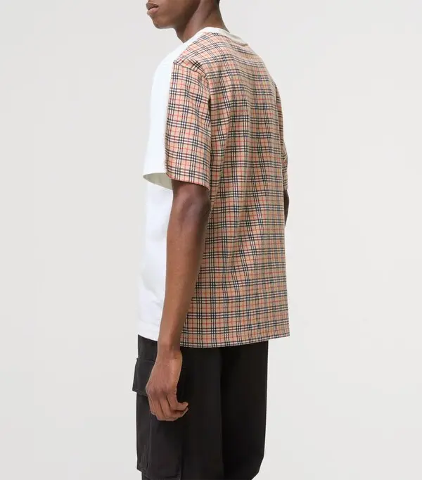 Burberry Check Reverse T-shirt
