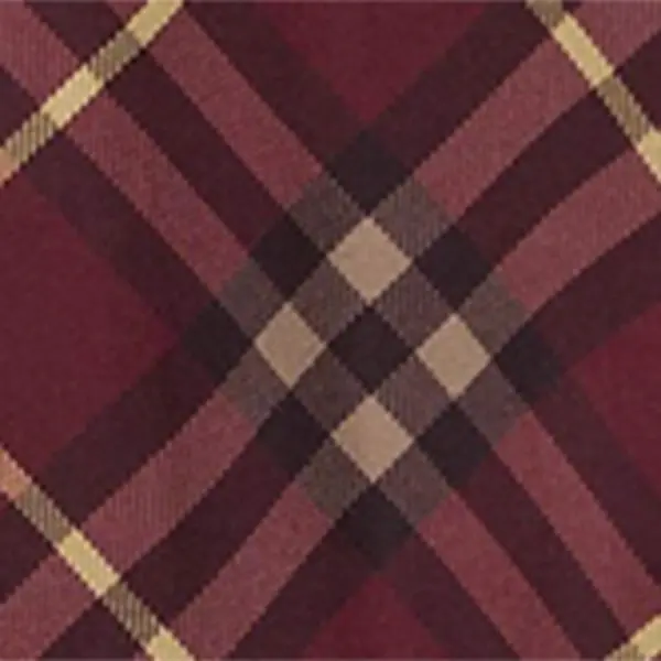 Burberry Wool-silk Check Panel Cardigan