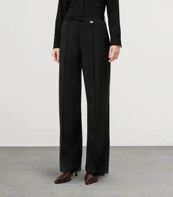 Burberry Wool Tailored Trousers