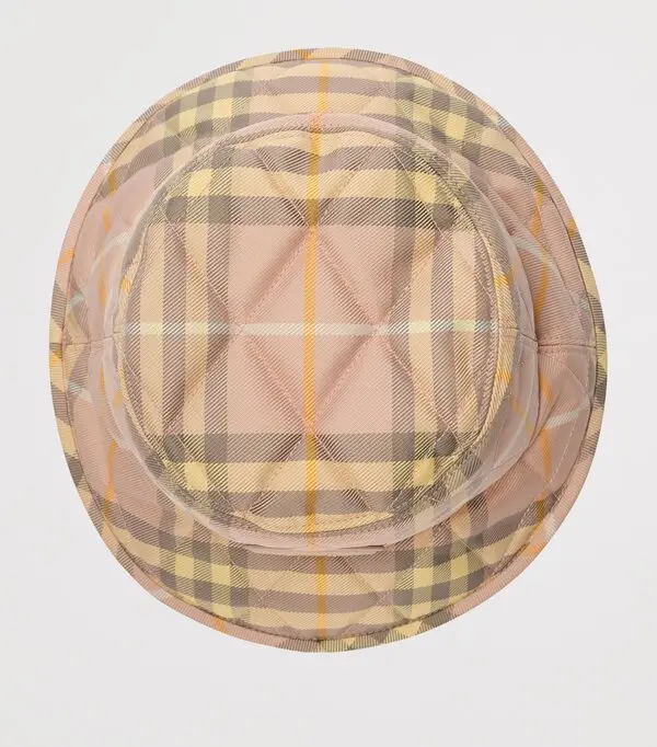 Burberry Quilted Horseshoe Bucket Hat