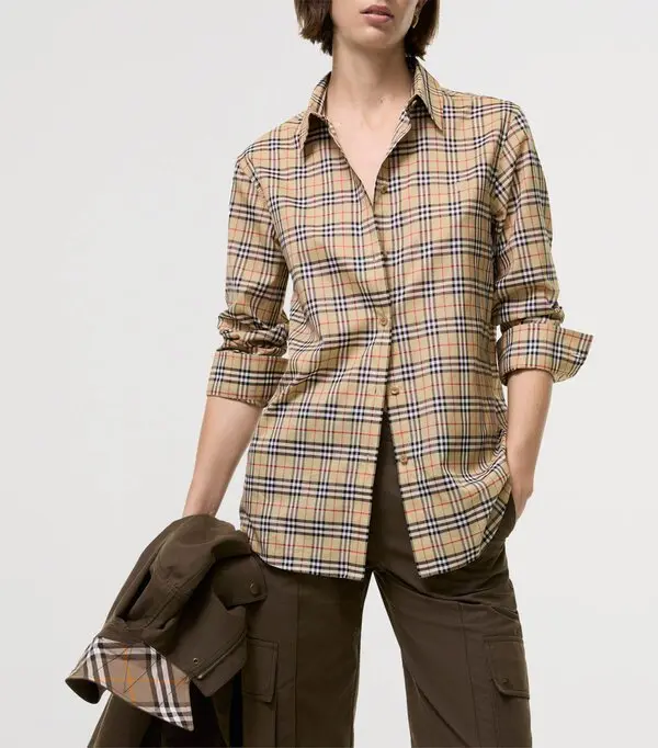 Burberry Cotton Check Shirt