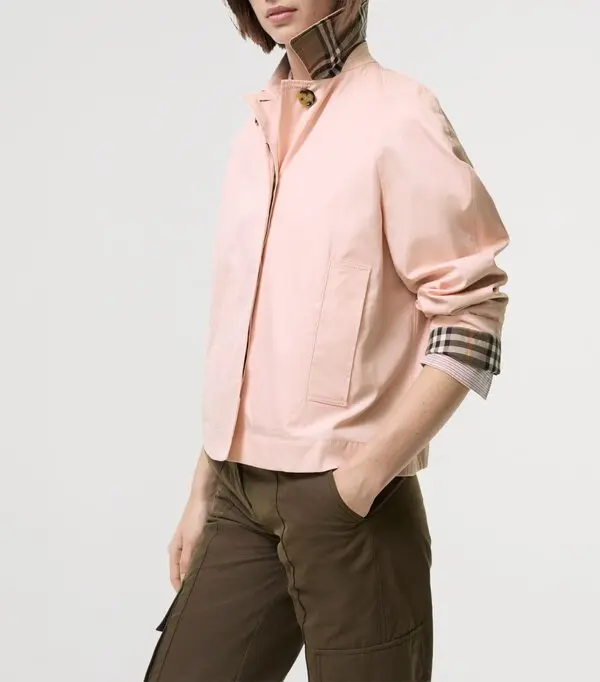 Burberry Cotton Gabardine Tickhill Jacket