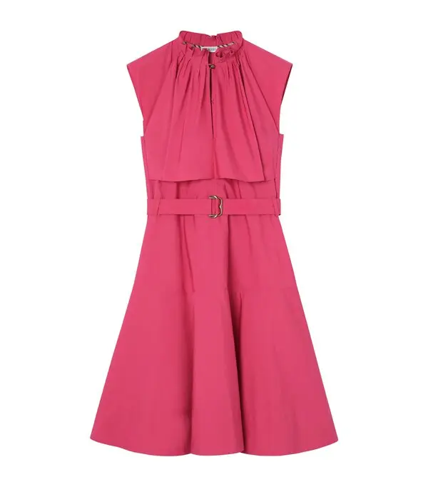 Burberry Cotton Poplin Midi Dress