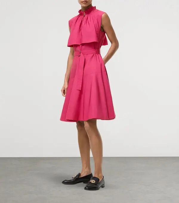 Burberry Cotton Poplin Midi Dress