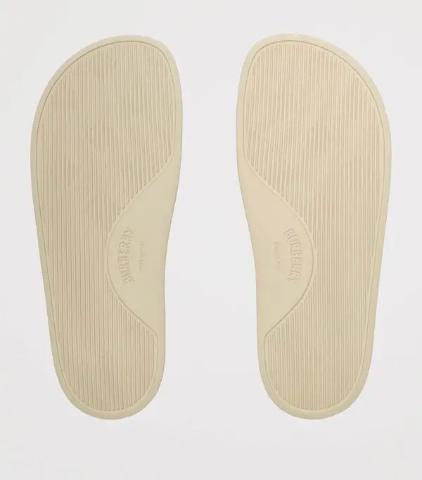 Burberry Check Slides