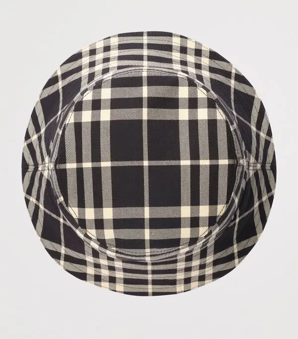 Burberry Cotton Check Bucket Hat