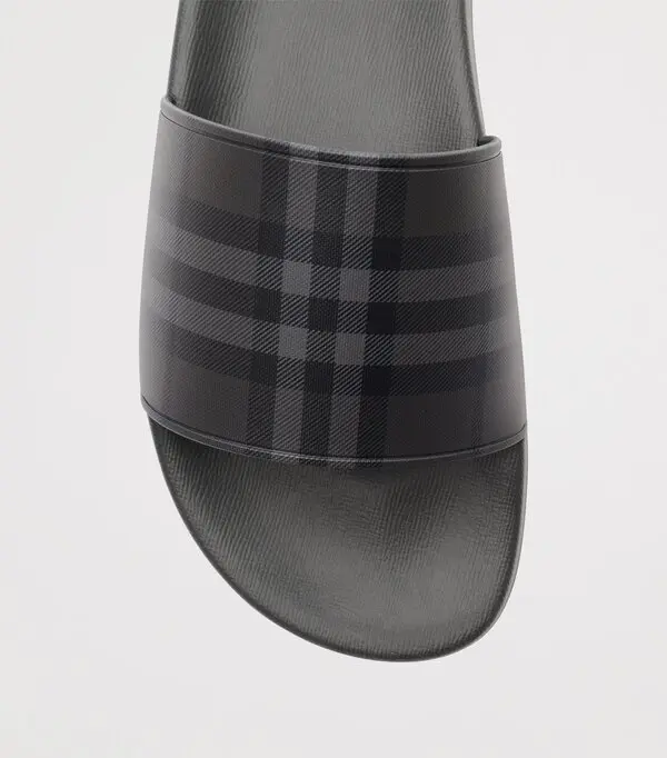 Burberry Check Slides