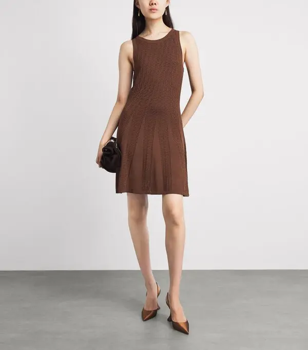 Paige Pointelle Solene Mini Dress