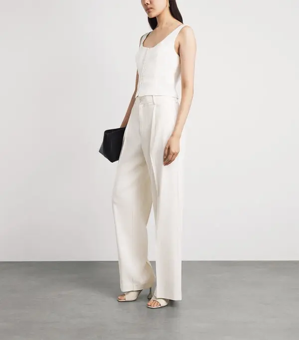 Paige Sleeveless Carra Crop Top