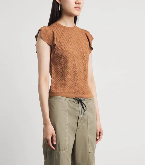 Paige Ruffled Margo Tank Top