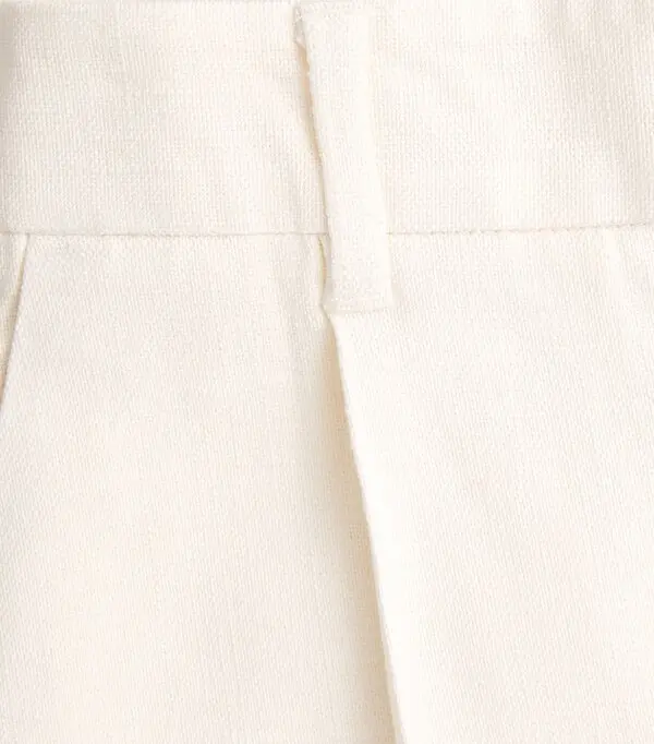 Paige Westin Pleated Wide-leg Trousers