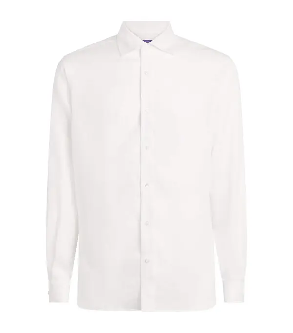 Ralph Lauren Purple Label Linen Shirt - White