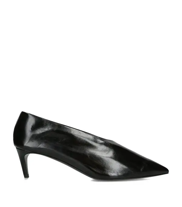 Khaite Miriam Leather Pumps