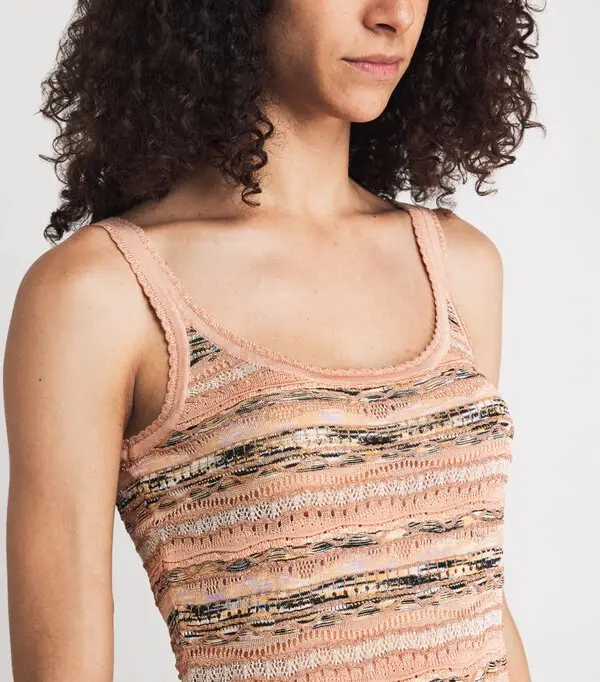 Ulla Johnson Clotilde Knitted Tank Top - Beige