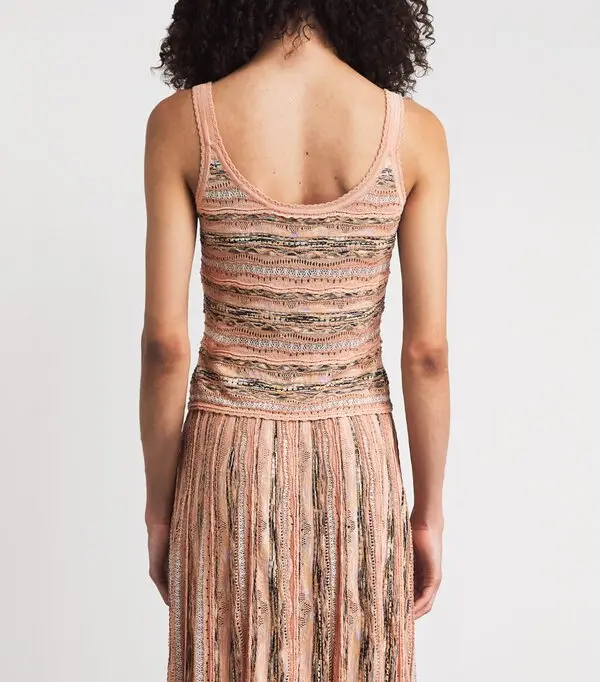 Ulla Johnson Clotilde Knitted Tank Top - Beige
