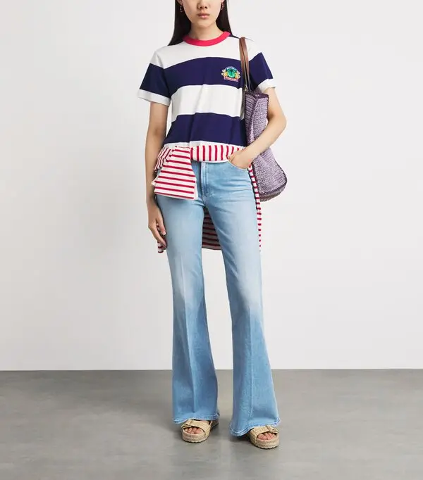 MOTHER The Doozy Flared Jeans - Blue