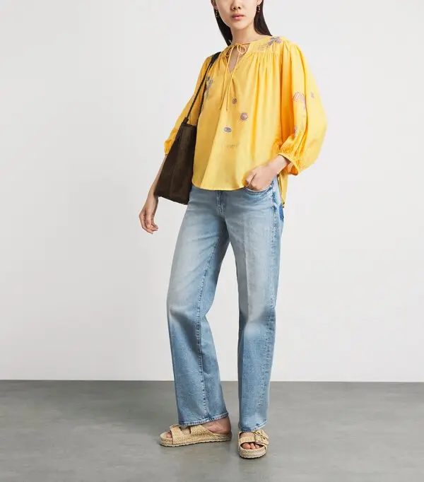 MOTHER The Zip Rambler Skimp Mid-rise Jeans
