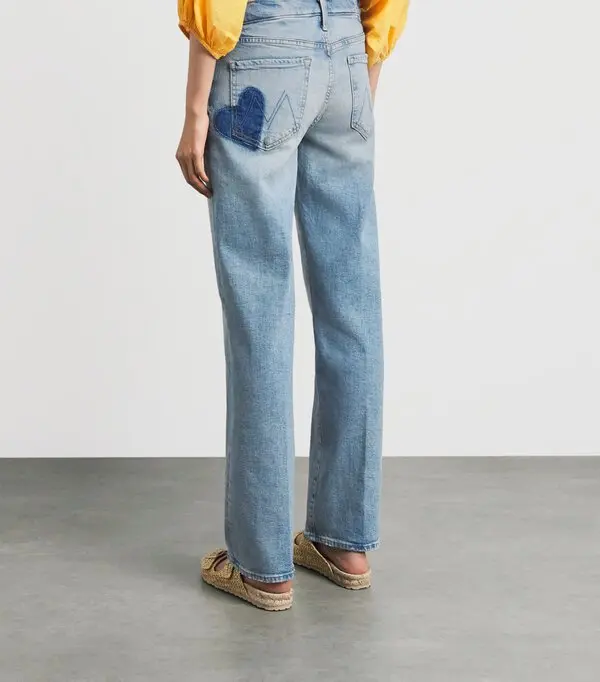 MOTHER The Zip Rambler Skimp Mid-rise Jeans