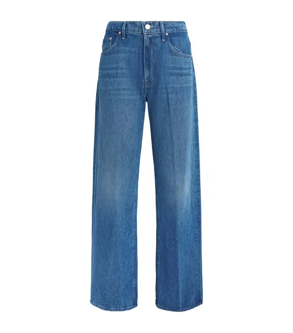 MOTHER The Lasso Sneak Jeans - Blue