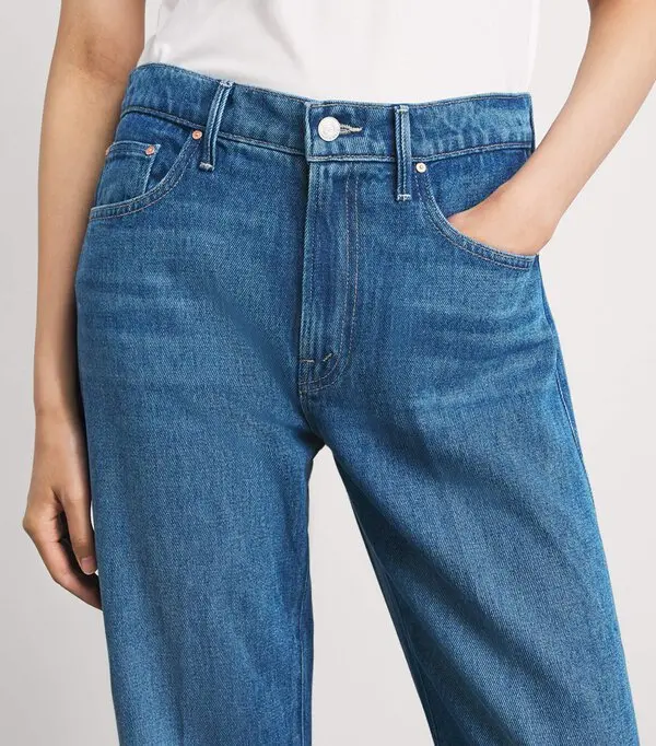 MOTHER The Lasso Sneak Jeans - Blue