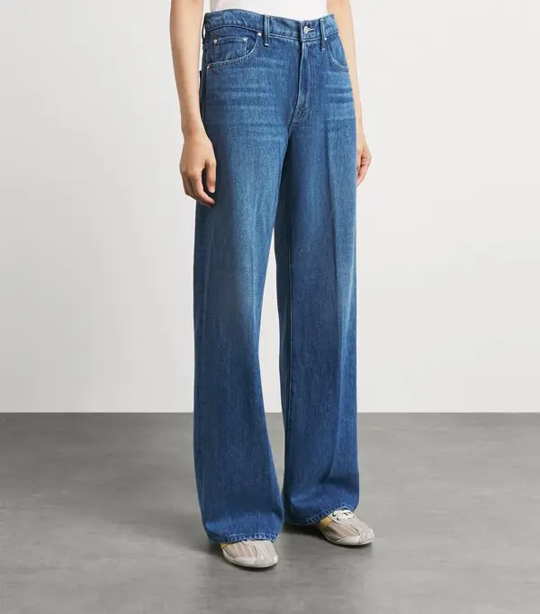 MOTHER The Lasso Sneak Jeans - Blue