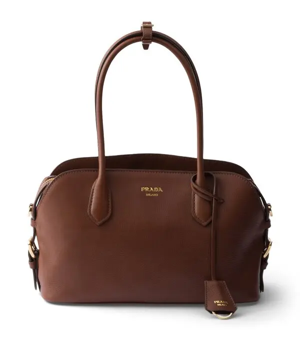 Prada Medium Leather Shoulder Bag