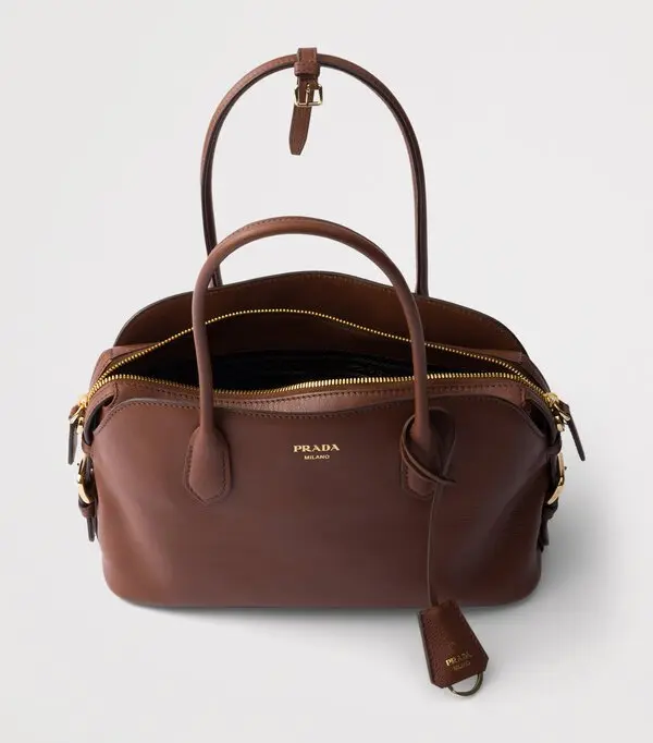 Prada Medium Leather Shoulder Bag