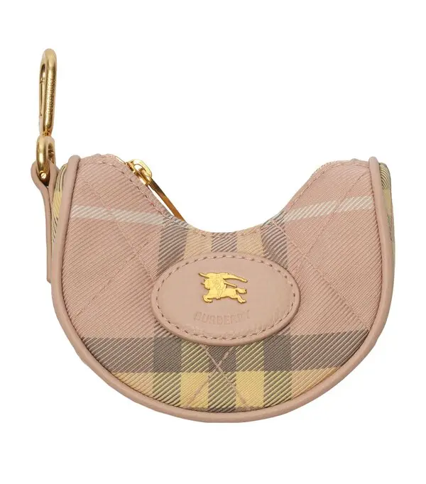 Burberry Horseshoe Bag Charm - Pink