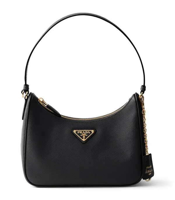 Prada Mini Saffiano Leather Re-edition 2005 Top-handle Bag