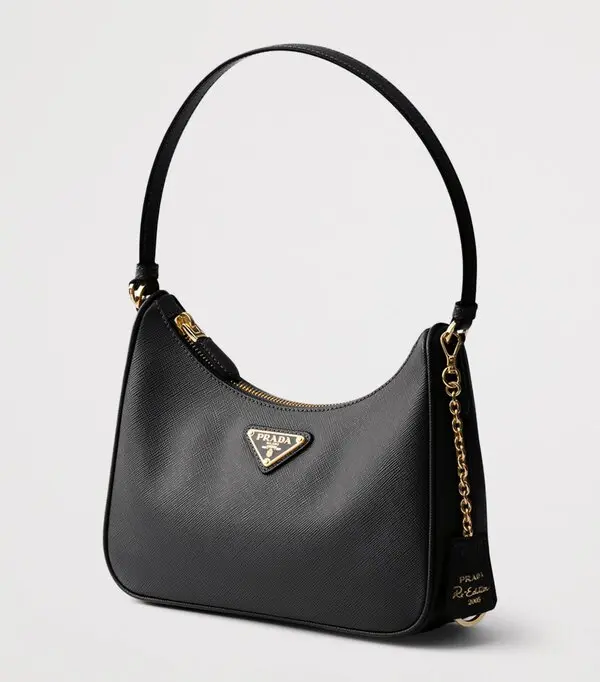 Prada Mini Saffiano Leather Re-edition 2005 Top-handle Bag