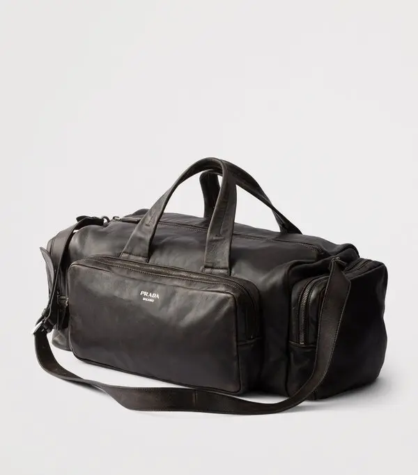 Prada Nappa Lambskin Duffle Bag