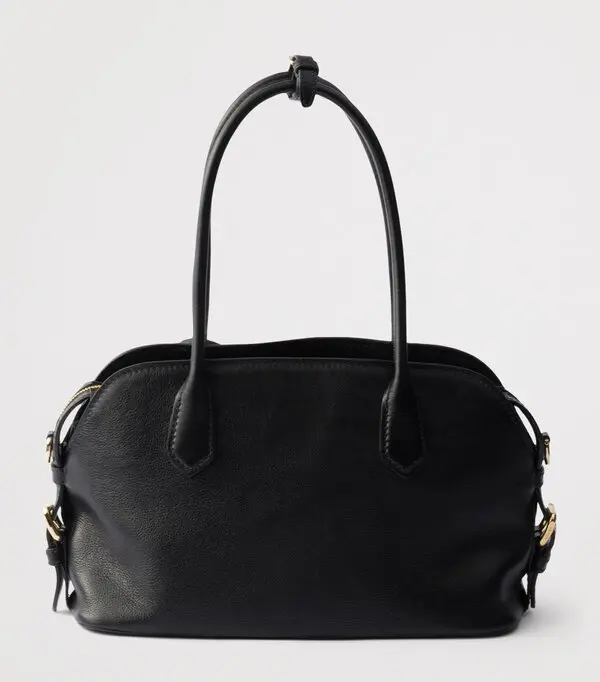 Prada Medium Leather Tote Bag