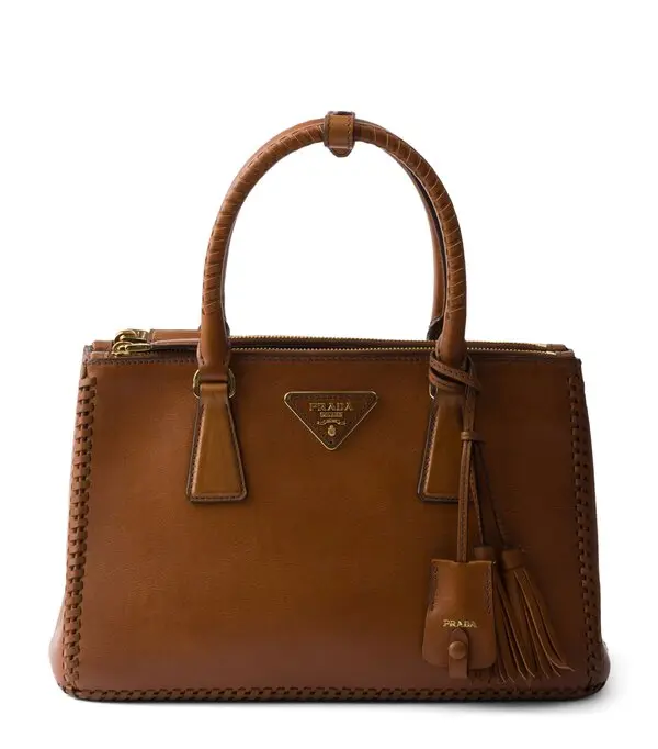 Prada Medium Leather Galleria Top-handle Bag