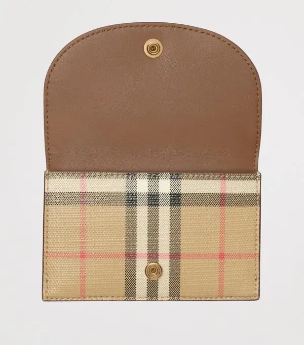 Burberry Check Card Holder Keyring