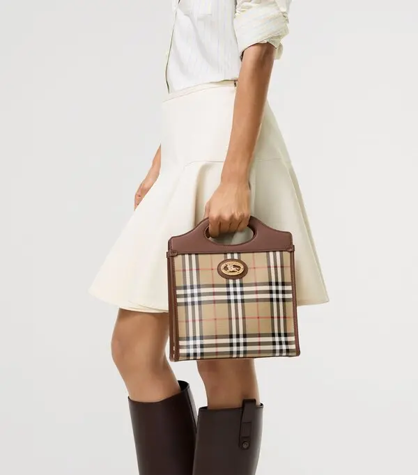 Burberry Mini Canvas Pocket Bag
